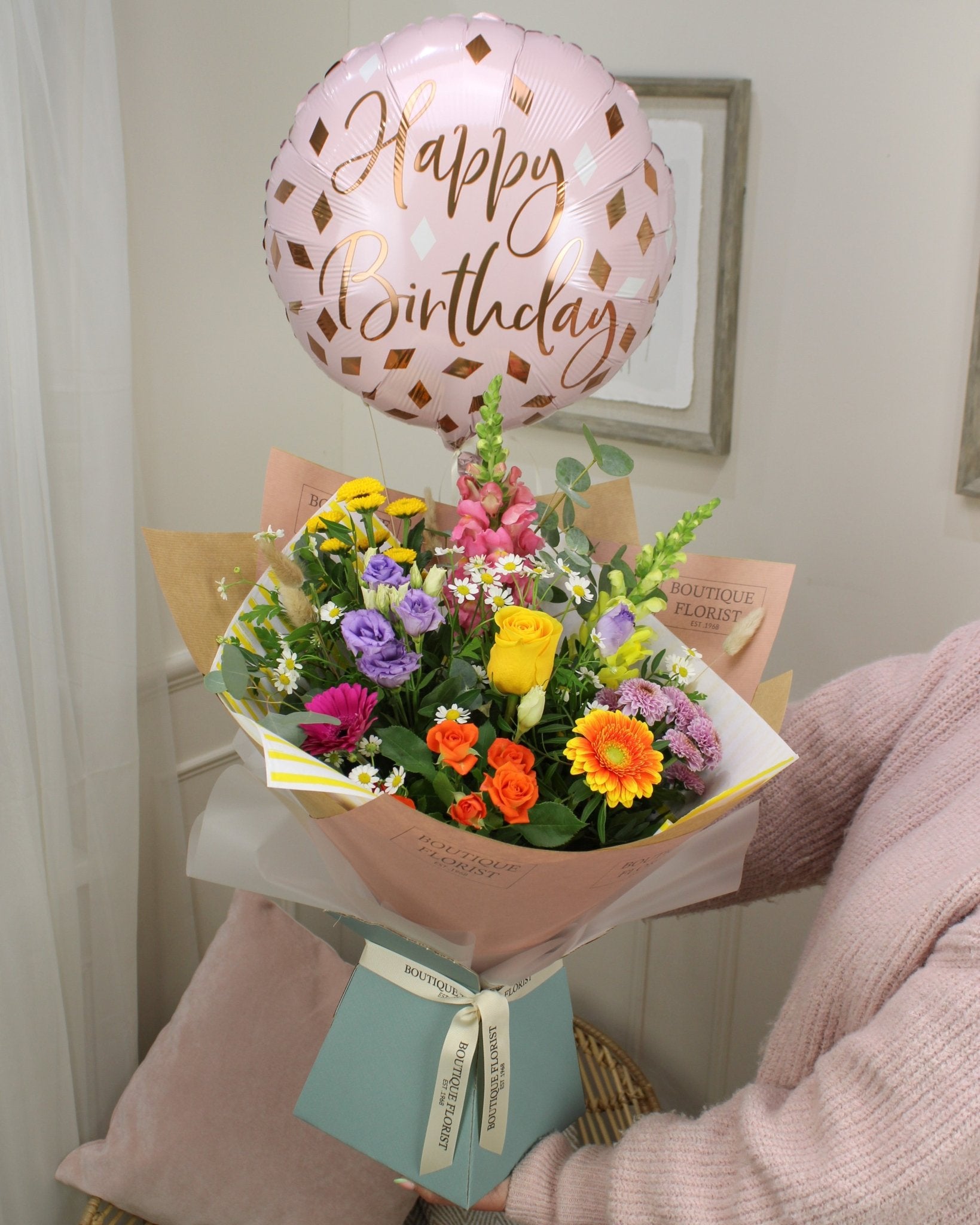 The 'Happy Birthday' Summer Gift Set - Birthday Flower Delivery in Derby